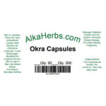 Okra Capsules - AlkaHerbs