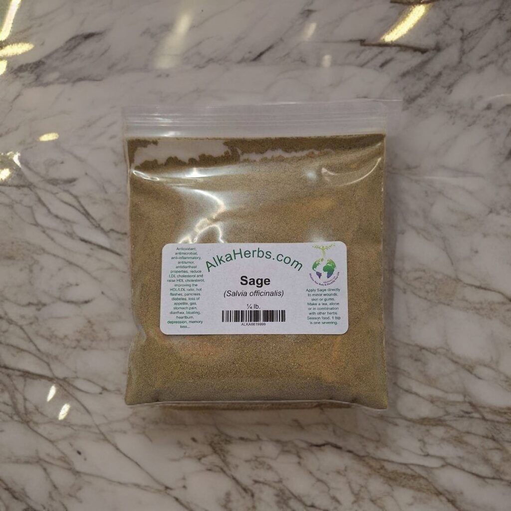 Sage Powder - AlkaHerbs