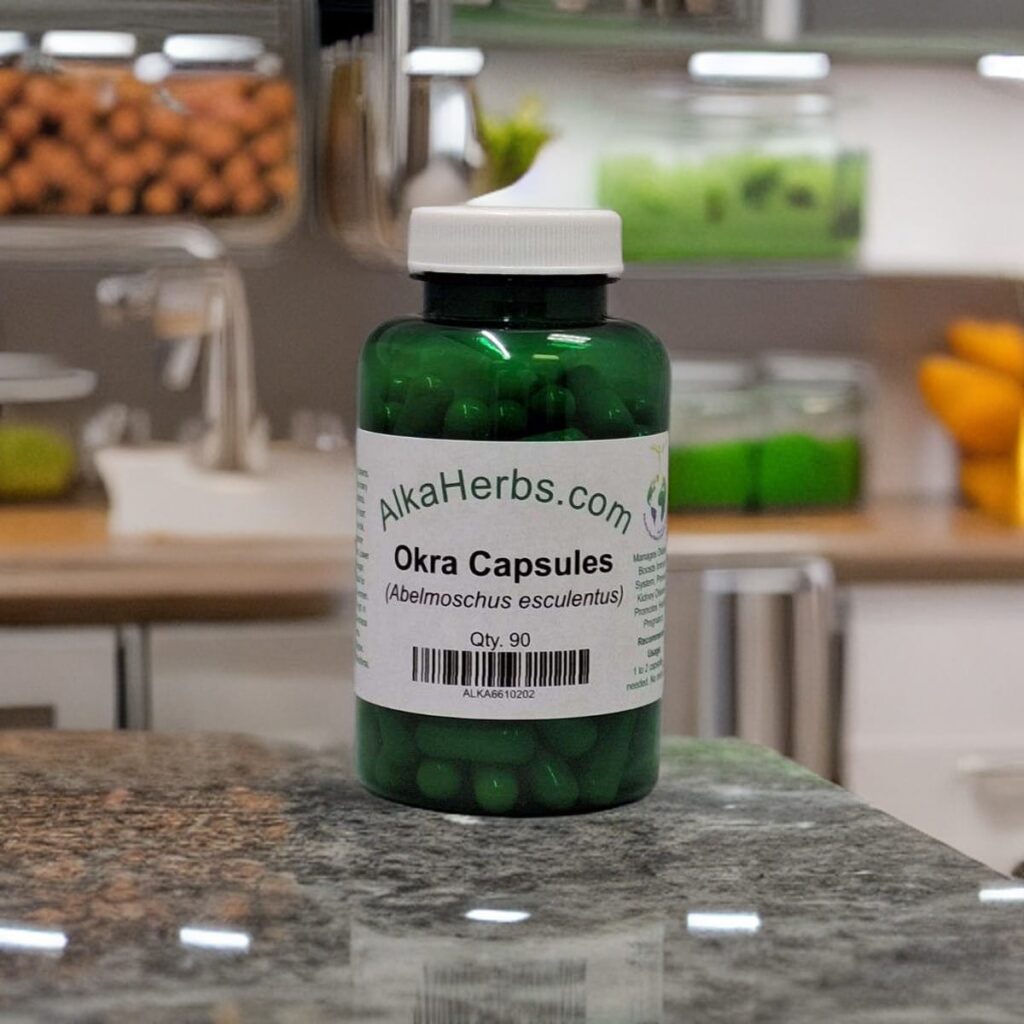 Okra Capsules - AlkaHerbs